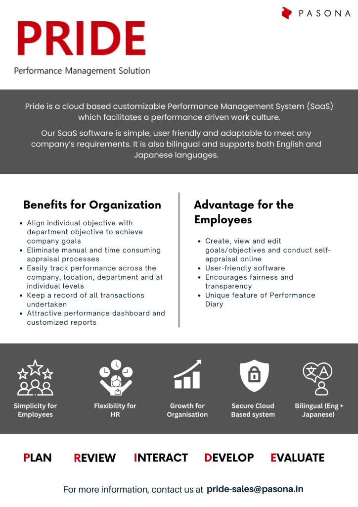 PRIDE PMS - PASONA India Private Limited